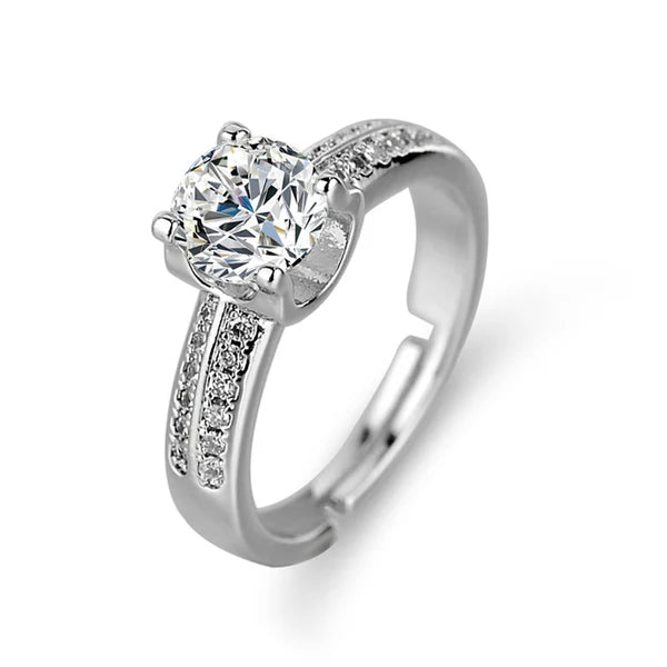 Ice Kiss Adjustable Ring – Glemora